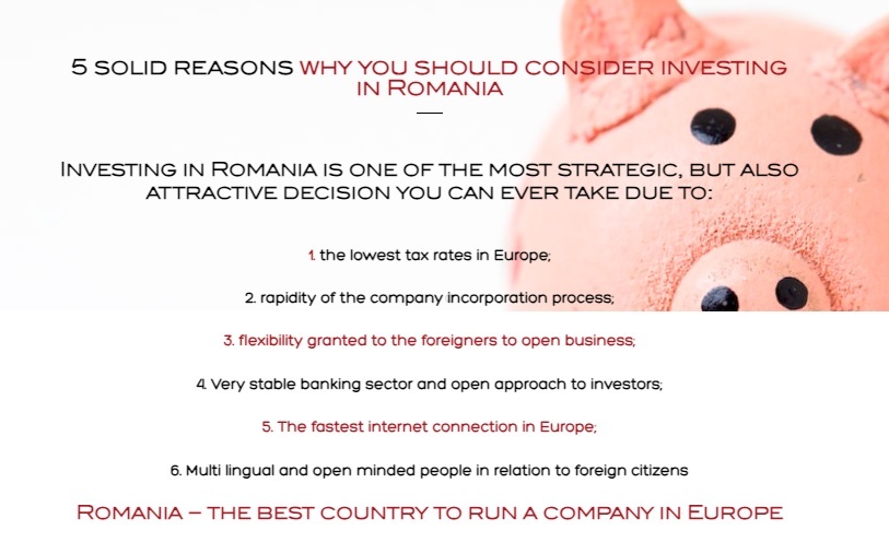 Why to invest in Romania? 5 reasons you should invest in Romania